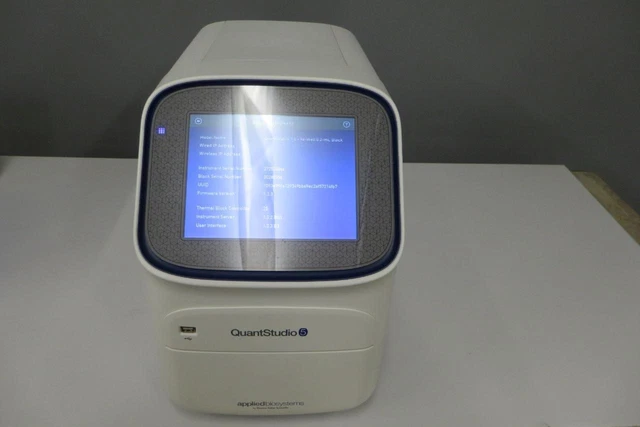2020 ABI THERMO QuantStudio 5 Real-Time PCR System 96-Well Block $8,800 ...