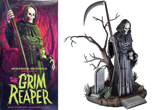 GRIM REAPER 1/8 Scale Plastic MODEL KIT Moebius Models 972 $39.95 ...