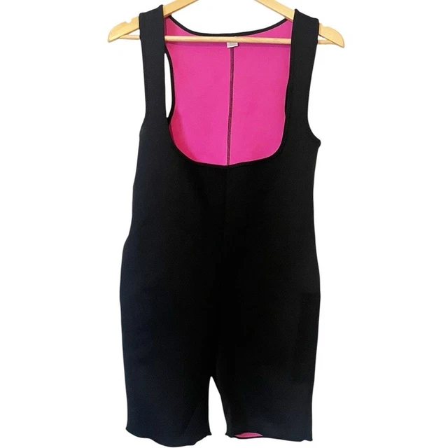 MARIKA BLACK BODY Sculptors Compression Shapewear Bodysuit Size XL Side ...