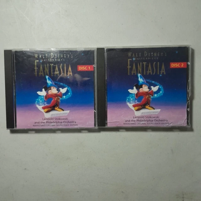 WALT DISNEYS MASTERPIECE Fantasia CD Discs 1 & 2 Bundle £8.14 - PicClick UK