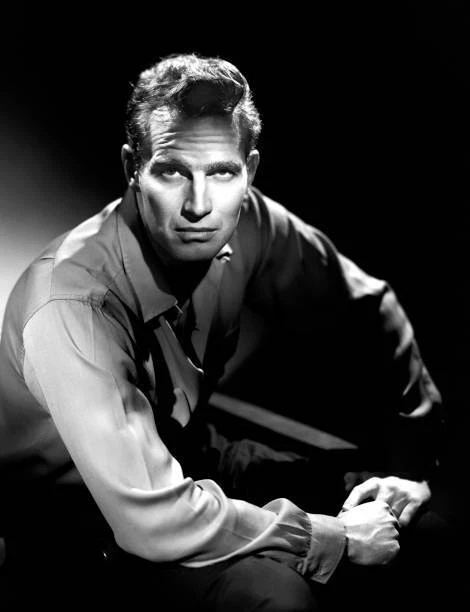 AMERICAN ACTOR CHARLTON Heston Los Angeles 1957 OLD PHOTO 2 $9.00 ...