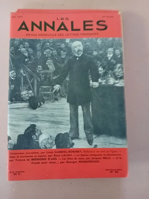 REVUE LES ANNALES des lettres françaises N° 80 | Bon état EUR 10,00 ...