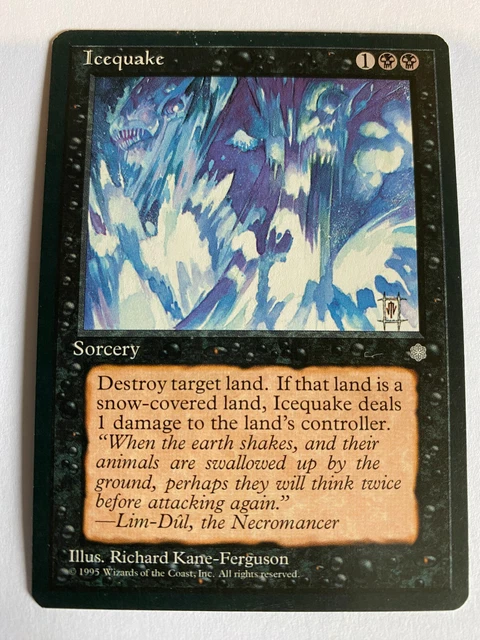 CARTE MAGIC Ice Age Unco. Icequake. EUR 0,75 - PicClick FR