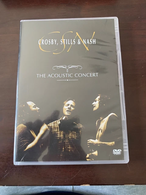 DVD - CROSBY , Stills & And Nash The Acoustic Concert - Regions 2 3 4 5 ...