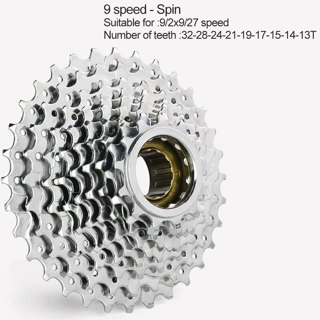 7-9 SPEED MOUNTAIN bike THREAD TYPE 13-28T/32T bike SPROCKET ebike ...