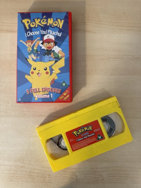 POKÉMON I CHOOSE Yo! Pikachu! Vol. 1 VHS Video £14.47 - PicClick UK
