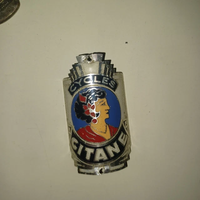 PLAQUE DE VÉLO Cycles Gitane Emaillée. Cyclisme. EUR 8,00 - PicClick FR
