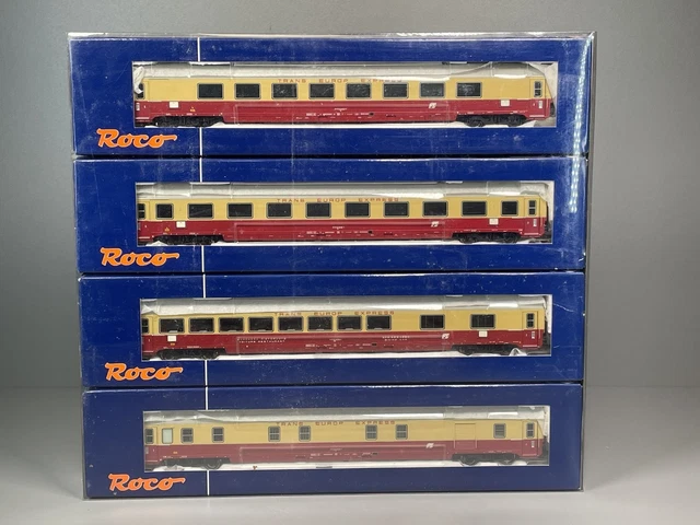 H0 ROCO PERSONENWAGEN-SET FS TEE Gran Confort 45922 NEM DC OVP / 5 Y ...