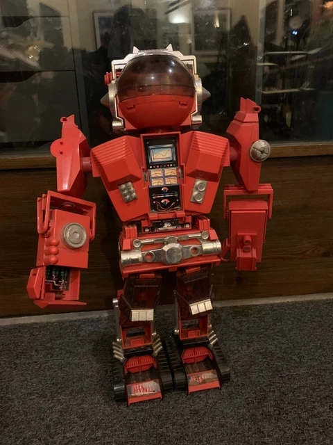 VINTAGE MATCHBOX CARGANTUA Robot Car Carry Case 1985 Rare Collectable ...