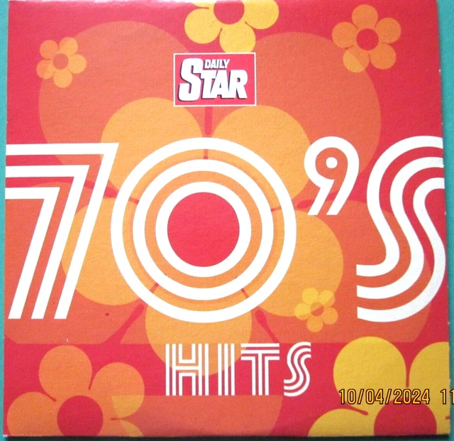70'S HITS CD. A DAILY STAR NEWSPAPER PROMOTION. (1 CD). £2.02 - PicClick UK