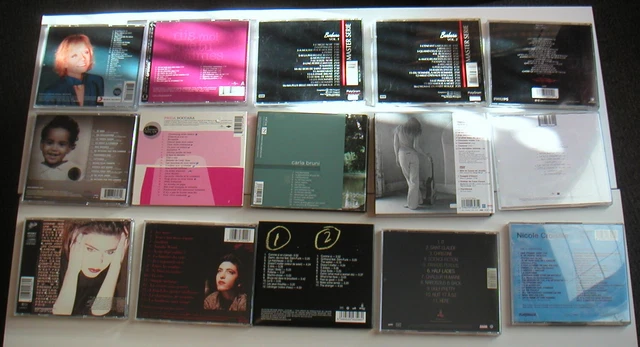 LOT CD CHANTEUSES BARBARA BRUNI CAPLAN Christine and the Queen ...