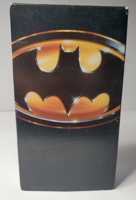 BATMAN -VHS- 1989 - Jack Nicholson And Michael Keaton - Vintage VCR Video Tape £11.26 - PicClick UK