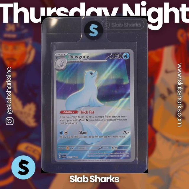 2025 POKEMON PHANTASMAL Flames - Pfl En #097/094 Dewgong Illustration ...