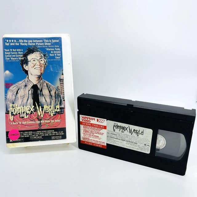VTG 1992 IT'S A Complex World Vhs-Canada Video Update(Defunct) Rental-Rare-Htf £37.74 - PicClick UK