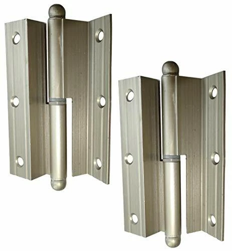 AERZETIX: 2X CERNIERE a bullone per porte angolari in alluminio (R5I ...