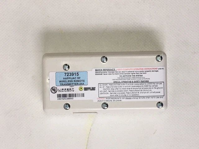 LIPPERT 723915 WIRELESS Remote Controller 25A And Ccs $271.42 - PicClick