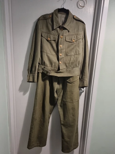 WW2 PATTERN HOME Guard uniform, genuine british army issue, blouse ...