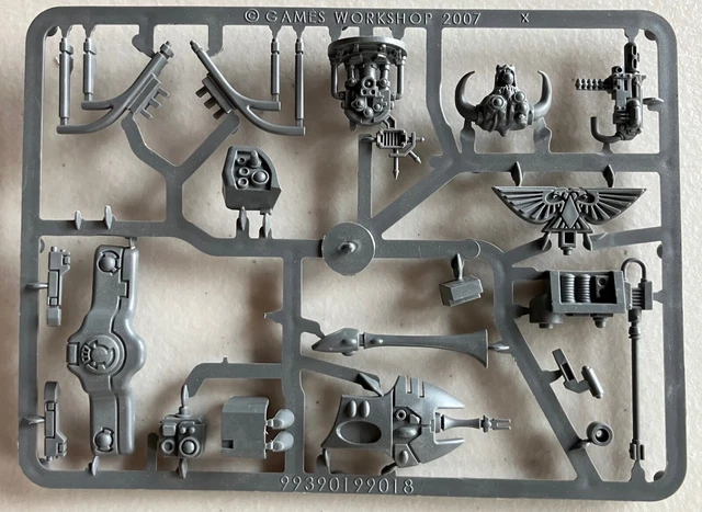 WARHAMMER 40K APOCALYPSE COMMAND ACTUALIZACIÓN SPRUE Escáneres Marine y ...