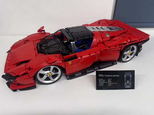 LEGO TECHNIC: FERRARI Daytona SP3 Supercar Kit Car £1.16 - PicClick UK