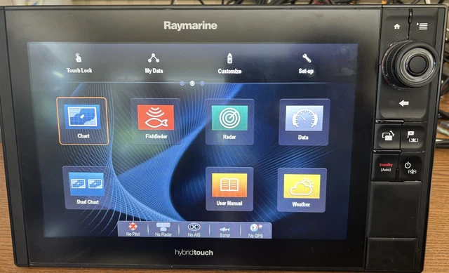 RAYMARINE ES127 E70284 with built in sounder & GPS $1,383.30 - PicClick CA
