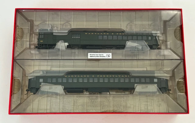 BACHMANN SPECTRUM 81425 HO Doodlebug Loco W/Trailer Maryland ...