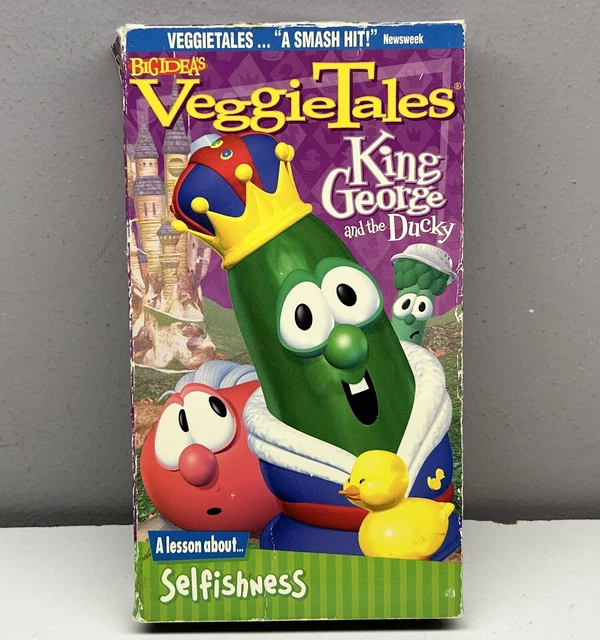 VEGGIETALES KING GEORGE & Ducky VHS Video Tape BUY 2 GET 1 FREE ...
