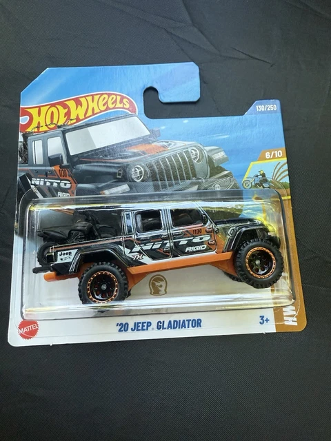 2025 HOT WHEELS 20 JEEP GLADIATOR SUPER TREASURE HUNT Short Card HW ...