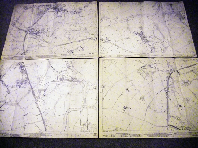 DURHAM OLD MAP plan history genealogy Willington, Byers Green, Hunwick ...