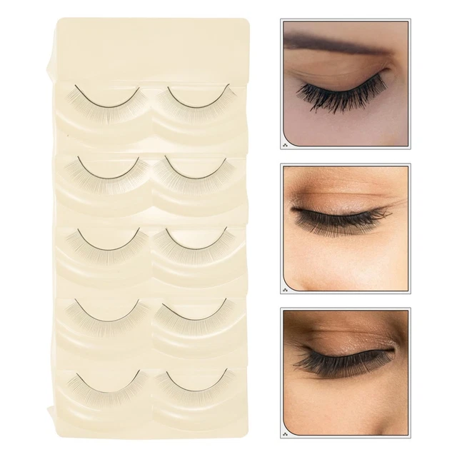 5 PAIRS LASH Clusters Extension Kit for Beginners Eyelash Training $17. ...