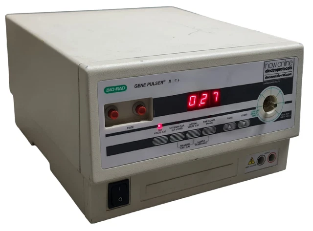 BIO RAD GENE Pulsar Ii Apparatus Pulse Controller & Capacitance ...