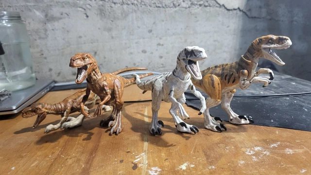 JURASSIC WORLD: DOMINION Atrociraptor Squad Repaints Mattel £23.05 ...