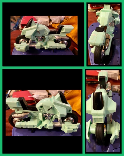 ROBOTECH ARMOURED CYCLONE motorcycle Scott S. Bernard 1985 Matchbox ...