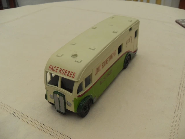 DINKY Code 3 Horsebox Retored , Liveried As G.w.r Racehorse Transport £ ...