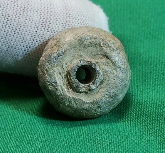 ANCIENT LEAD ALLOY Spindle Whorl Metal Detecting Find (416) £3.00 ...