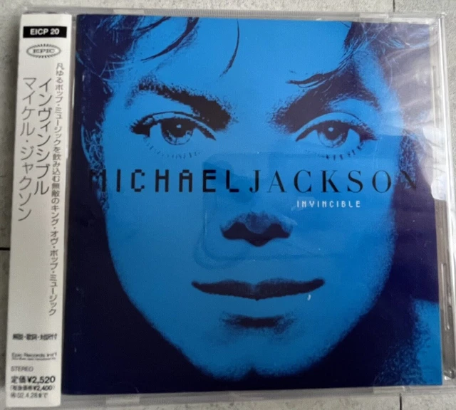MICHAEL JACKSON - Rare - INVINCIBLE JAPAN Edition - Blue version - 2001 ...