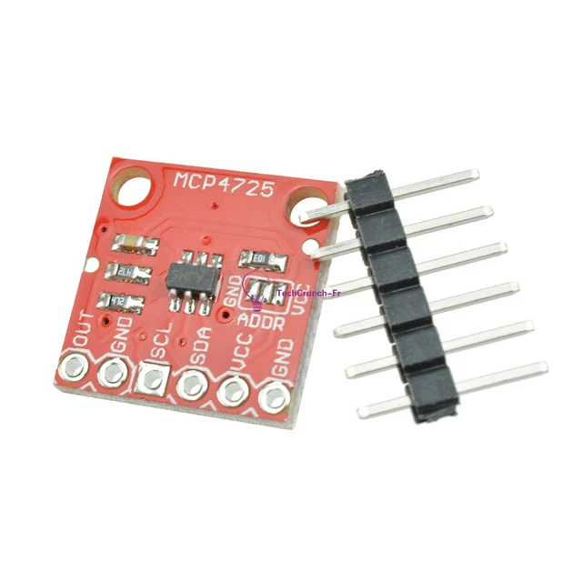 2.7V-5.5V 12 BIT I2C DAC Module MCP4725 Development Board for Arduino ...