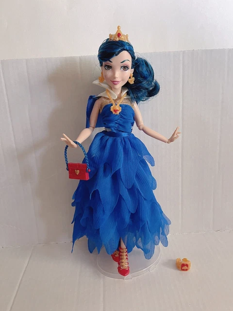 DISNEY DESCENDANTS EVIE Coronation Doll Barbie Evil Queen *Complete ...