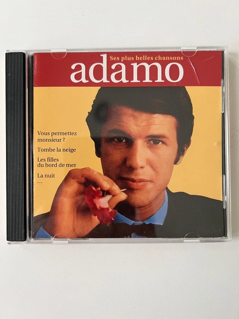 ADAMO SES LES Plus Belles Chansons CD 1994 EMI France import Play Testé ...