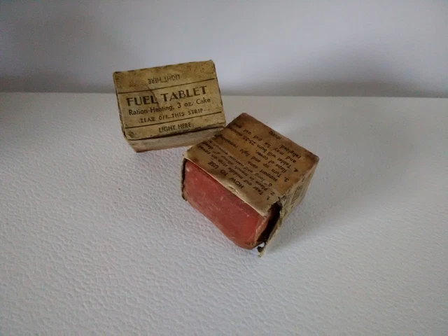 LOT DE DEUX boites fuel tablet us ww2 EUR 18,00 - PicClick FR