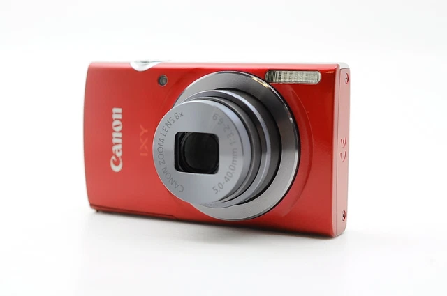 CANON POWERSHOT ELPH 160 IXY 150 Red Compact Digital Camera [MINT] From ...