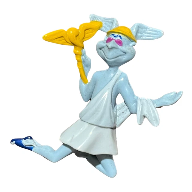 VTG DISNEY HERCULES Hermes Figure Happy Meal Toy Wind Titan 1996 90s £5 ...