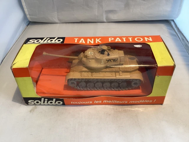 SOLIDO TANK Patton ( Israeli Army ) M-47 Desert Camouflage £69.95 ...