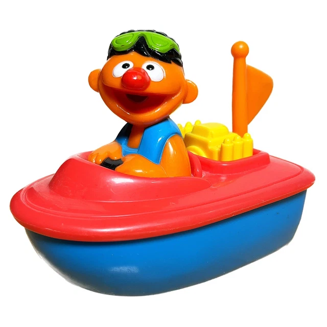 SESAMSTRASSE ERNIE BADE Spielzeug - TYCO Preschool Baby Vintage ...