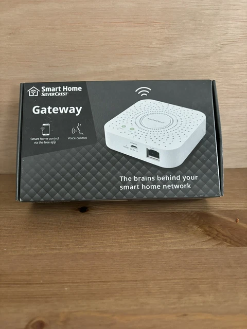 SMART HOME GATEWAY Silvercrest Smart Home Control Model HG06339 Voice ...