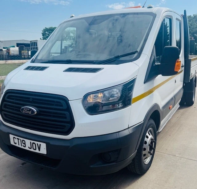 FORD TRANSIT 350 Crew Cab Tipper Twin Wheel Rwd 2019 Only 80,000 Miles ...