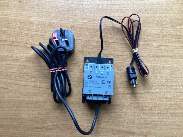 GENUINE ORIGINAL BMW Motorrad battery charger R1200RT/GS Can-bus 71 60 ...