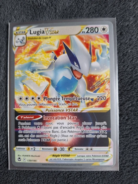 CARTE POKÉMON LUGIA Vstar 139/195 WCS 2023 VF EUR 1,00 - PicClick FR