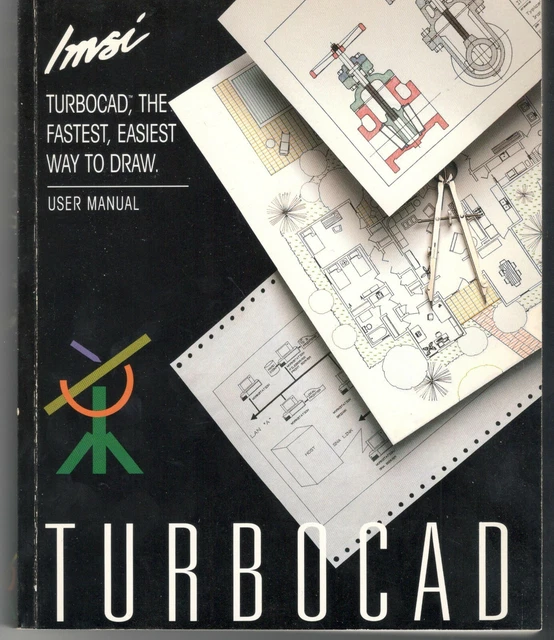 VINTAGE 1992 IMSI TURBOCAD User Manual (The Fastest, Easiest Way To ...