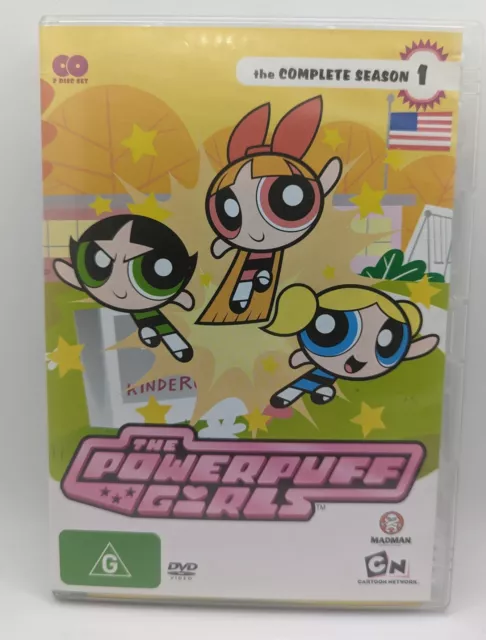 The Powerpuff Girls Complete Season 1 Dvd 2 Discs Animation Free