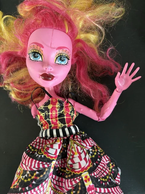 MONSTER HIGH FREAK Du Chic Gooliope Jellington 17" Fashion Doll 2014 ...